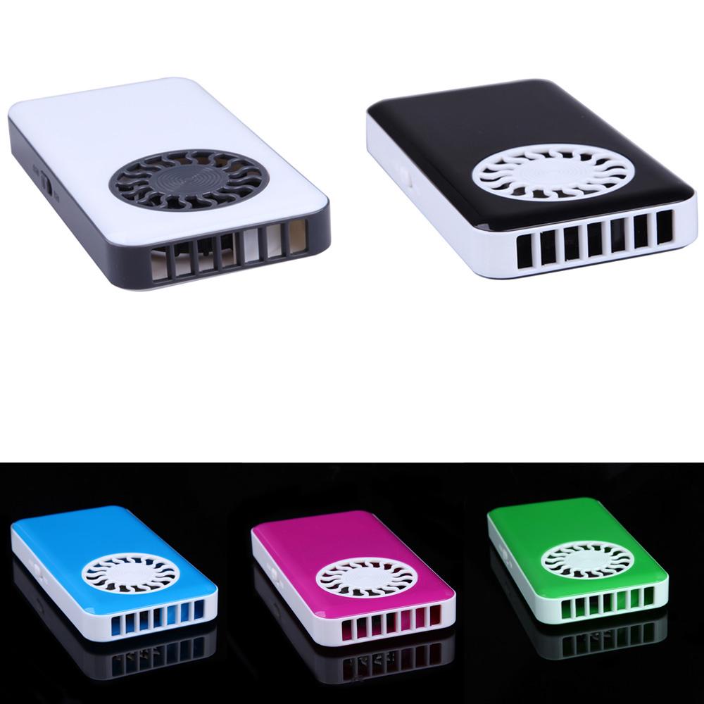 Buy Hand-held Mini Fan Ultra-thin Cooler W/ Rechargeable Lithium ...