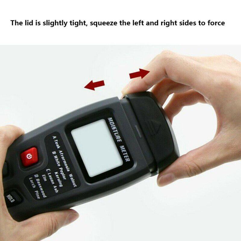 Buy Digital Meter Handheld Moisture Tester Detector Humidity Portable ...