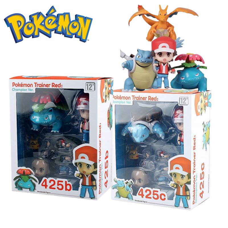 Buy Set Bulbasaur Action Figure Squirtle Blastoise Oranment Kids Xmas ...