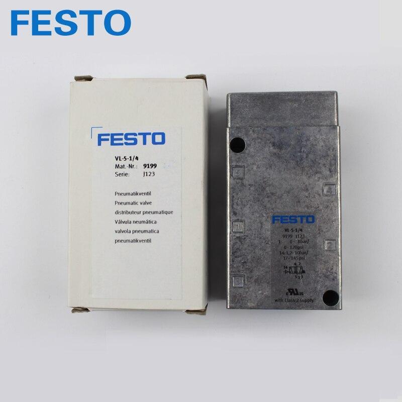 Buy Festo Pneumatic Valve Vl-5-1/4 9199. Goods In Stock Pneumatic ...