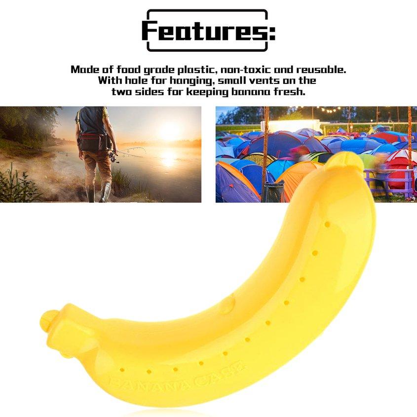 Buy KC Portable Banana Protective Box Fruit Holder Universal Banana ...