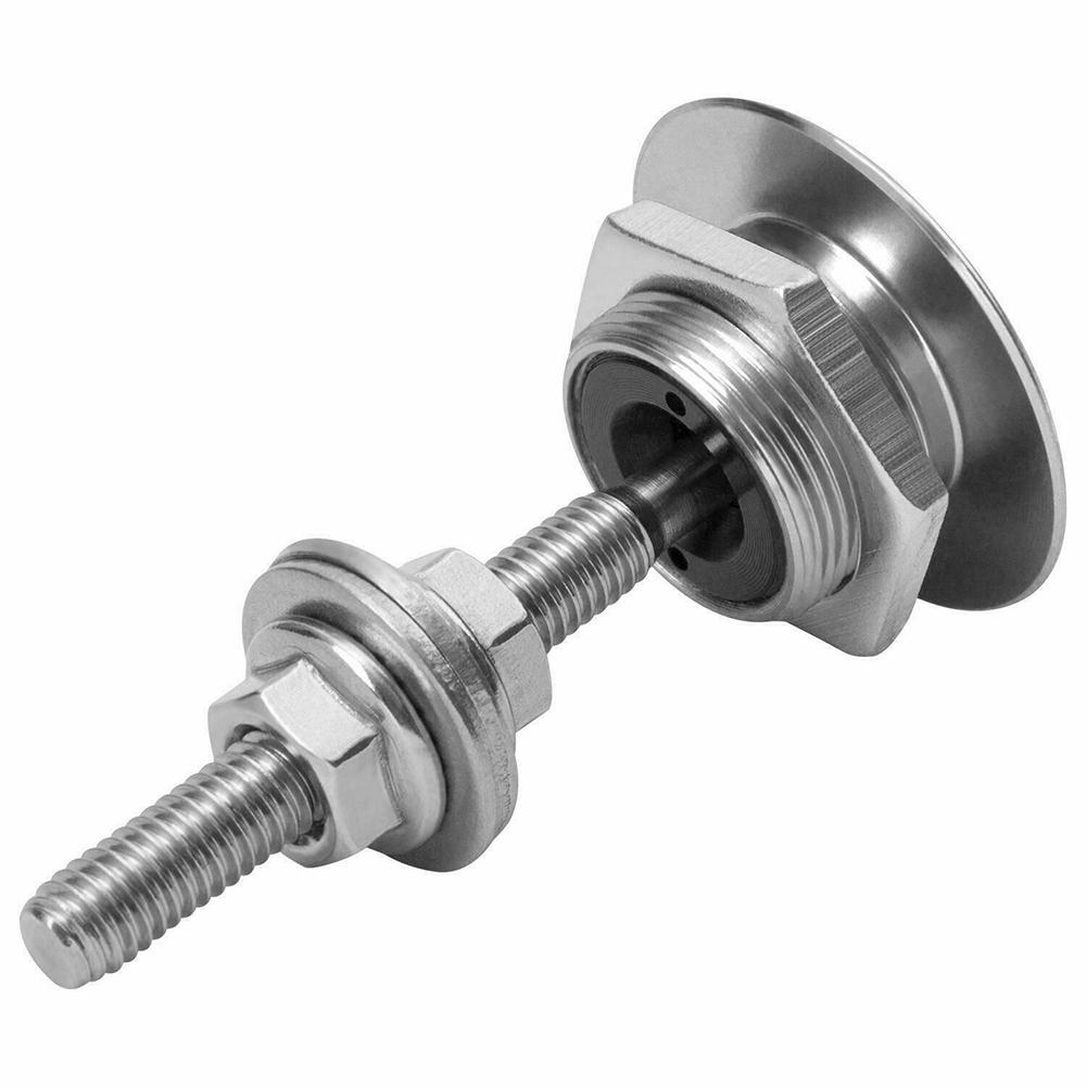 Buy Pin Push Button Quick Release Silver 4Set Car Lock at affordable ...