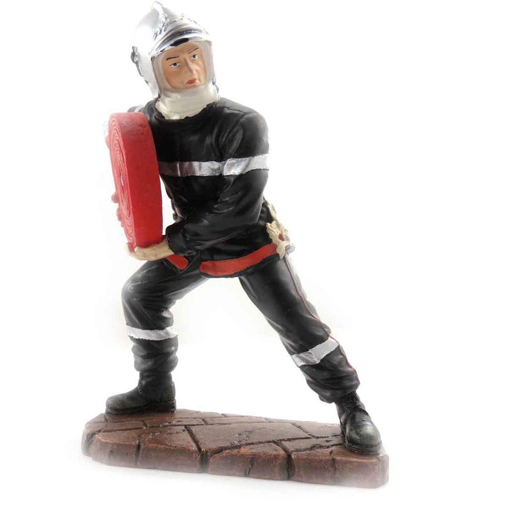 Les Trésors De Lily [J7613] - Figurine 'Fireman' (fire hose) - 17x12x5 ...