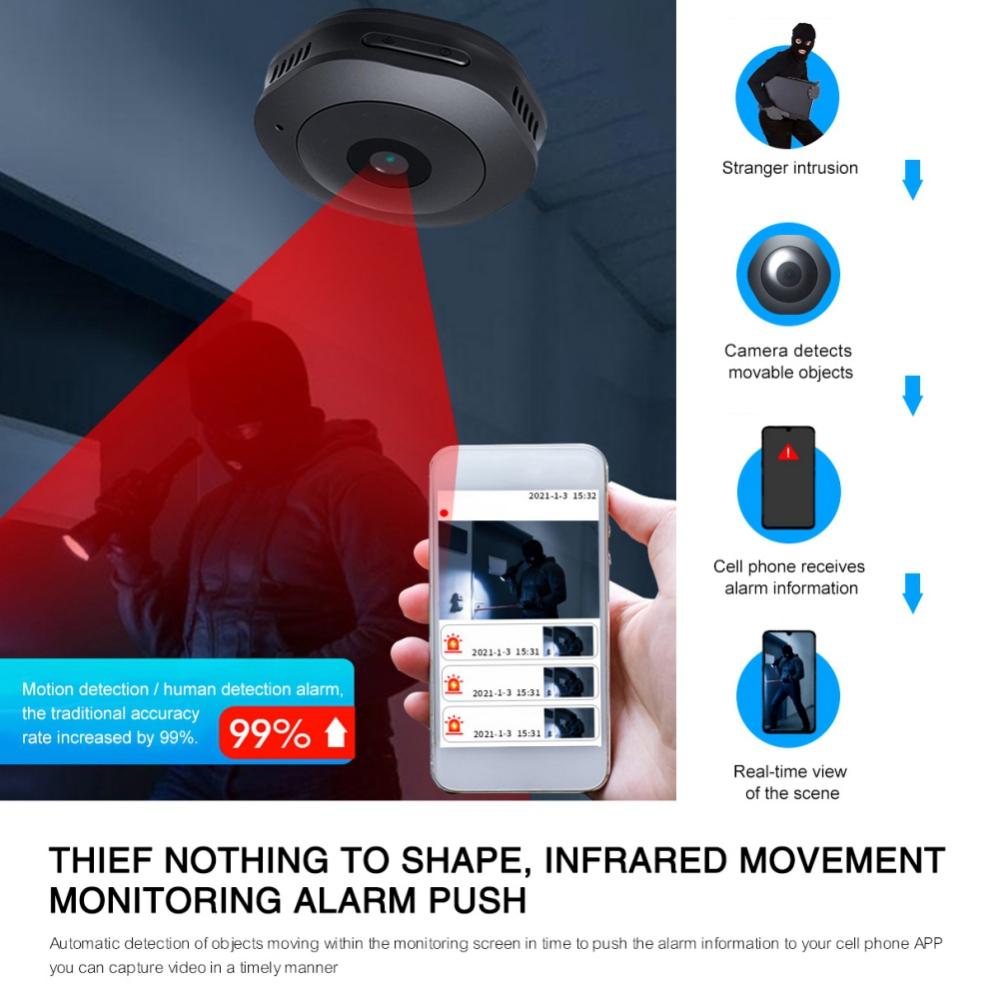 Buy Smart Wear Portable 1080P HD WiFi Camera Magnetic Suction Camera ...