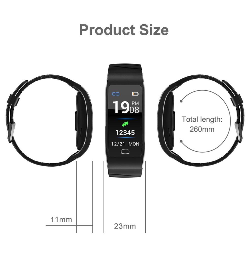 Buy S7 Heart Rate &Sleep Monitor IP68 Waterproof Smart Bracelet Watch ...