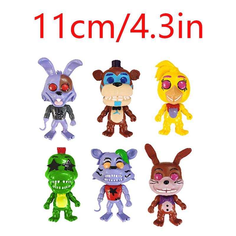 Stickers Bonnie FNAF Horror Game WATERPROOF Stickers the Puppet Foxy 5 ...