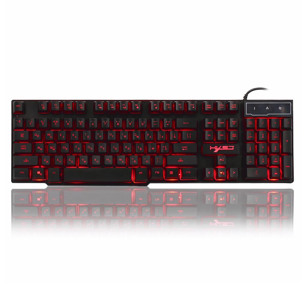Buy English Design R8 Mouse Keyboard Set Three-color Backlit Mechanical ...