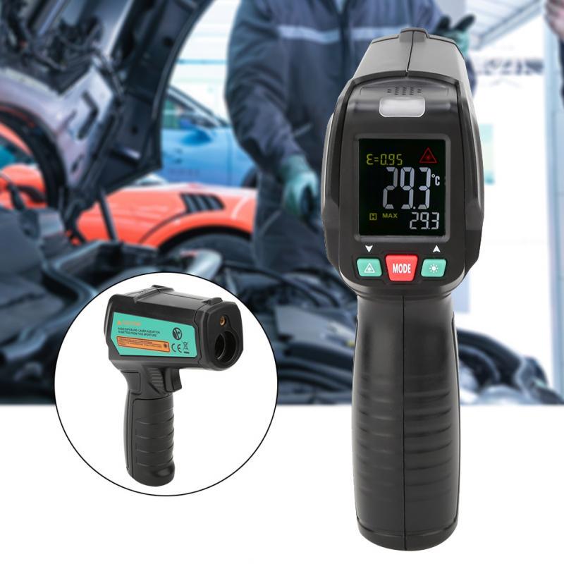 Buy Digital LCD Temperature Tester Infrared Thermometer Gun Sensor ...