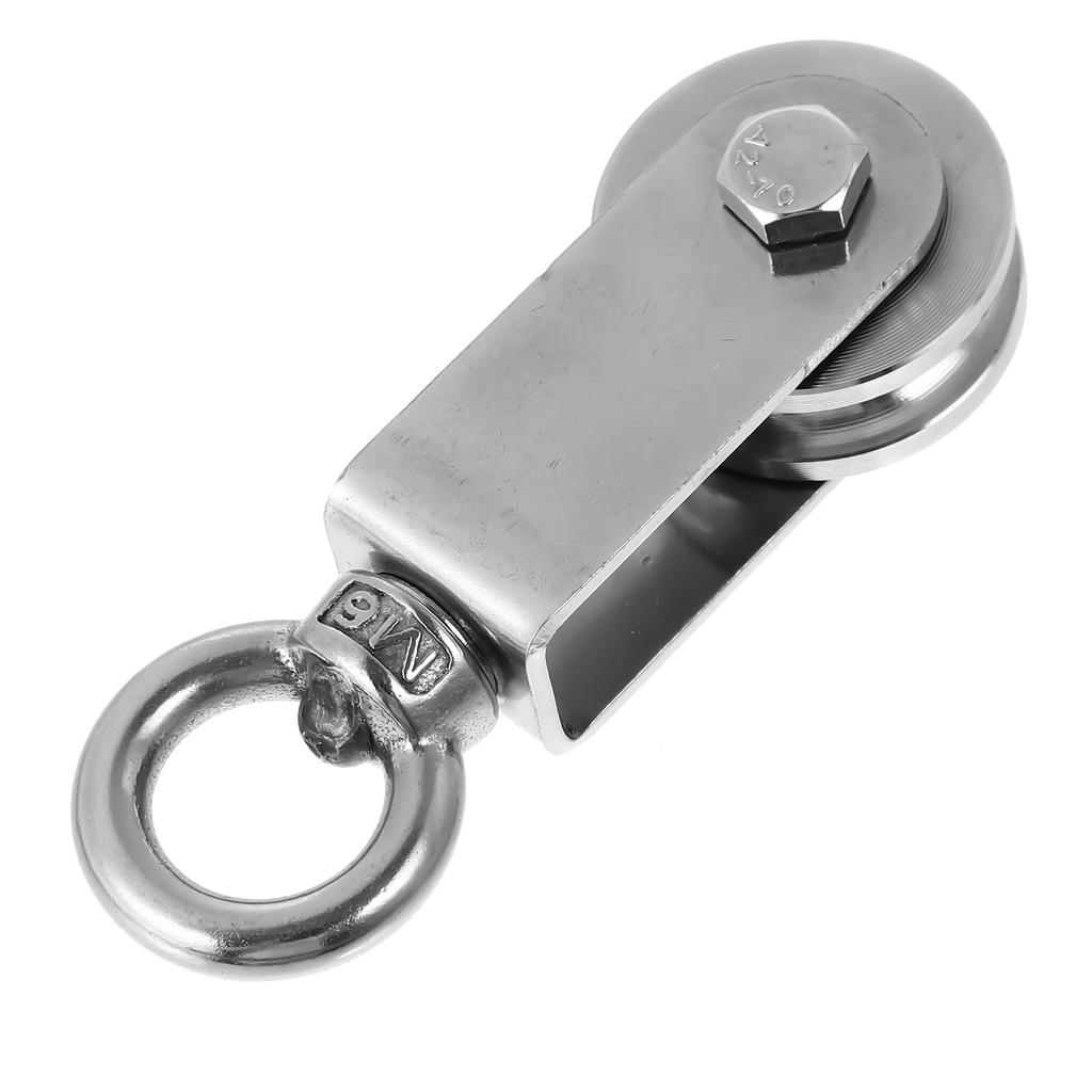 Buy Cherry0781 Pc Heavy Duty Cable Pulley Anti-rust Steel Wire Rope ...