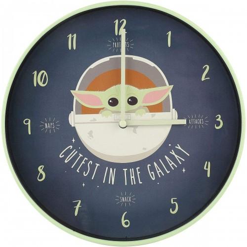 Star Wars: The Mandalorian Cutest In The Galaxy Wall Clock acheter à ...