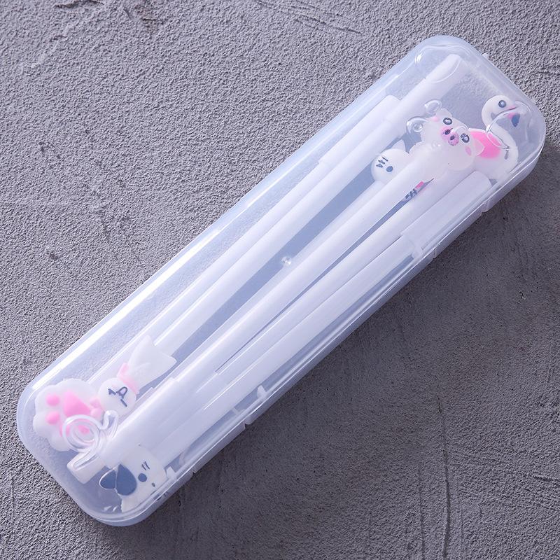 Cheap School Supplies Creative Neutral Pen Box Set of 6 Pieces Pack ...