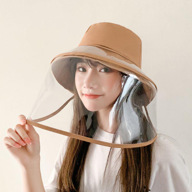Buy Unisex Anti-spitting Protective Adjustable Bucket Hat Outdoor ...