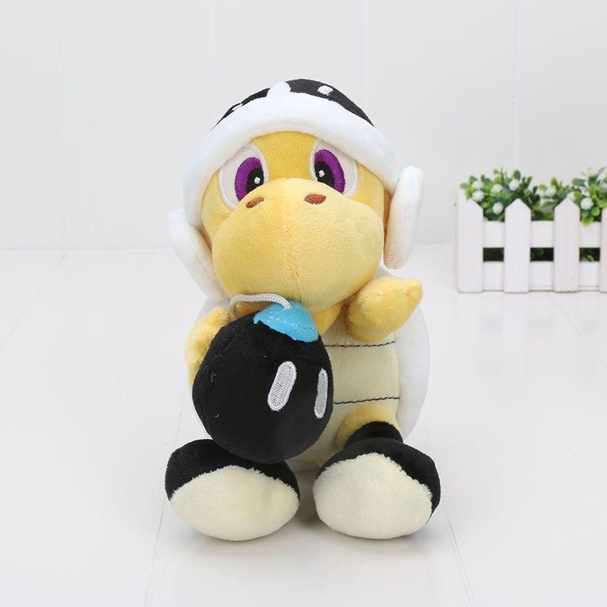 Buy Super Mario Bros.Black Bomb Koopa Troopa Plush Stuffed Doll Stuffed ...