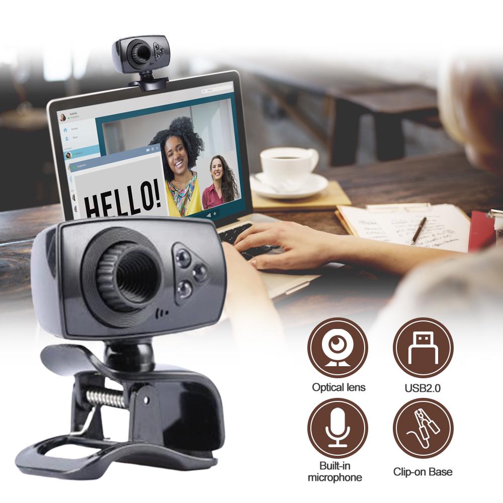 Buy 8.0 Megapixels USB 2.0 High-definition Clip-on Web Camera with ...