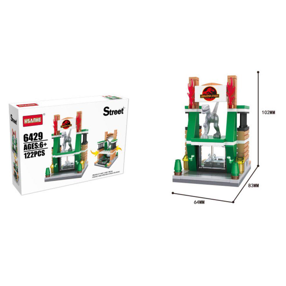 Buy Hs6429 Building Blocks Mini Street View Series Children Educational ...