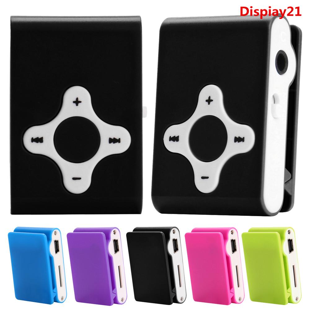 Buy Dispiay21 Mini Clip USB MP3 Player Support Micro SD TF Card Music ...