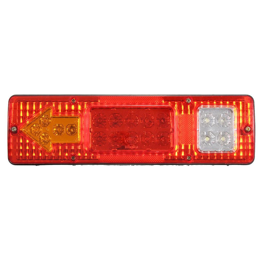 Buy 24V DC Waterproof 19 LED Trailer Rear Tail Light Warning Car Truck ...