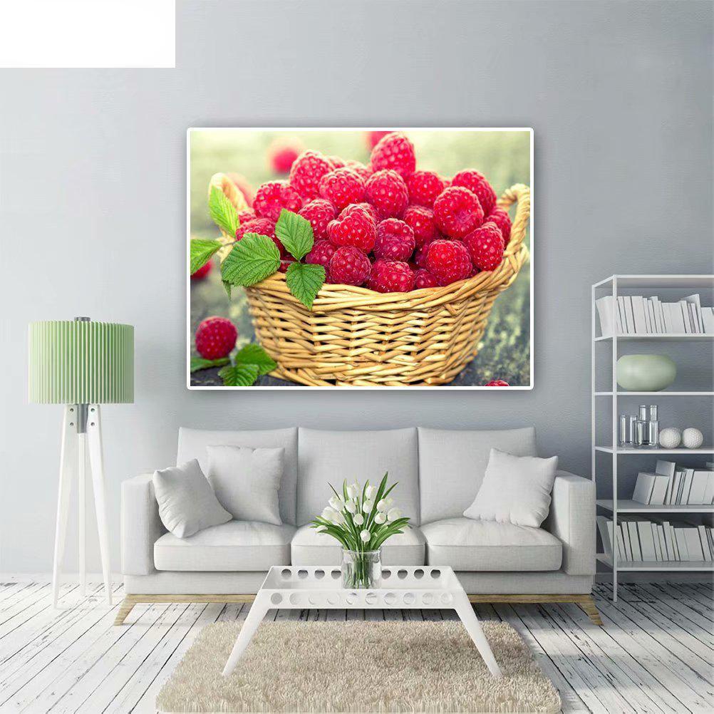 Buy DIY 5D Full Square Diamond Painting Fruits Embroidery Cross Craft ...