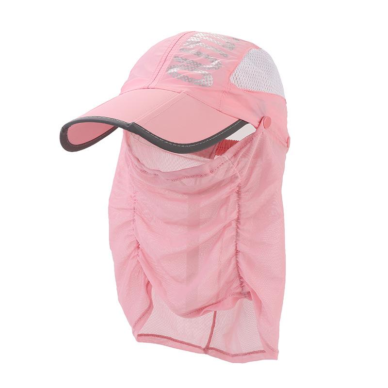 Buy Summer New Outdoor Sunshade Sports Baseball Hat Cover Face ...