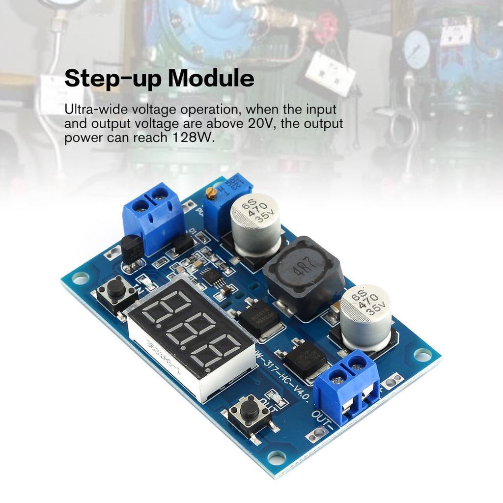 Buy DC-DC Adjustable Step-up Module 3.0~35V 3.5~35V 100W With Digital ...