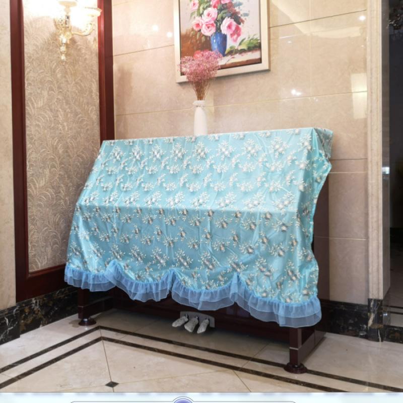 Fashion lace double-layer piano full drape lace piano dust cover cover ...