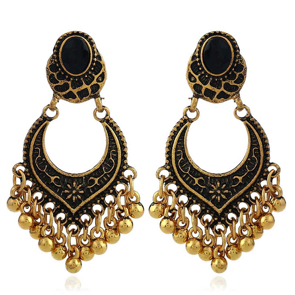 HHNN Fashion Stud Earrings for Girls Lady and Women Exaggerated Stud ...