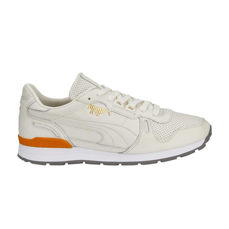 Cheap Puma RX 737 Premium Whisper White Orange Brick Unisex Sneakers ...