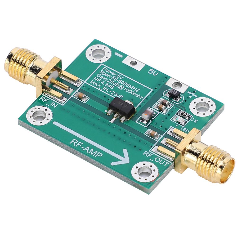 Buy RF Amplifier Module Low Noise Gain 20dB 50‑6000MHz RF WideBand ...