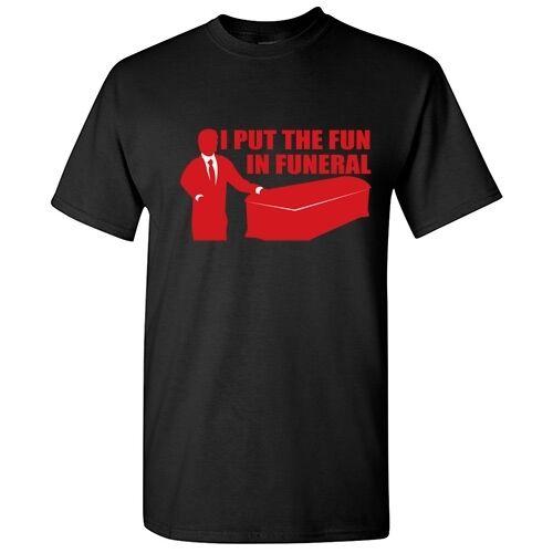 Satın alın Funeral Sarcastic Humor Graphic Gift Idea Adult Cool T-Shirt ...