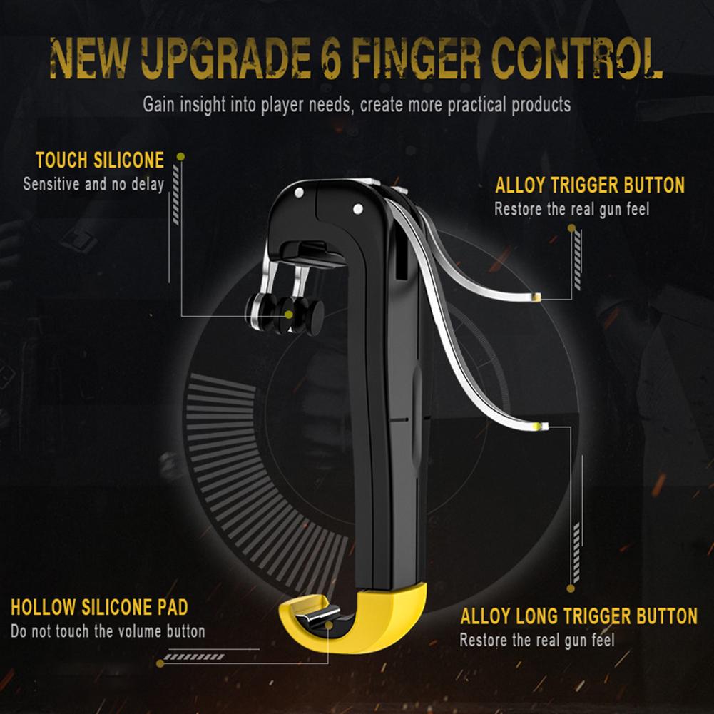 Buy Mobile Shooting Game Controller Mobile PUBG Controller for PUBG and ...
