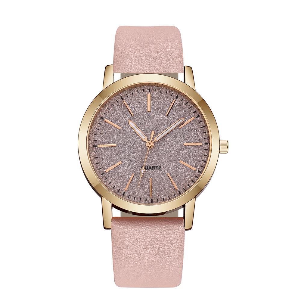 Buy Fashion Ladies Casual Quartz Watches Leather Strap Dress Watches at ...
