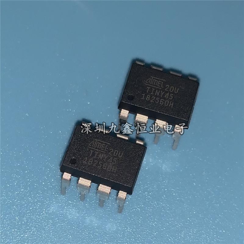 Buy Imported Chip. ATMEL. ATTINY45-20PU,DIP8. 8-bit microcontroller-MCU at affordable prices ...
