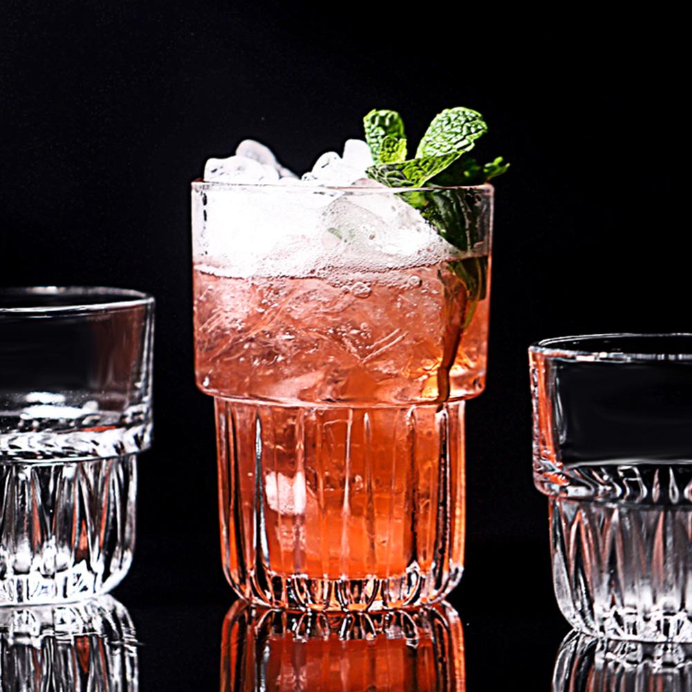 Buy 160/250/330ml Layer Whisky Coffee Clear Single Cocktail KTV Glass ...