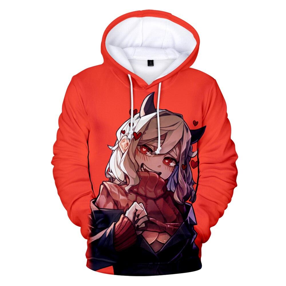 Cheap Helltaker Hoodie Sweatshirt Harajuku Fashion 3d Men Boy Oversized ...