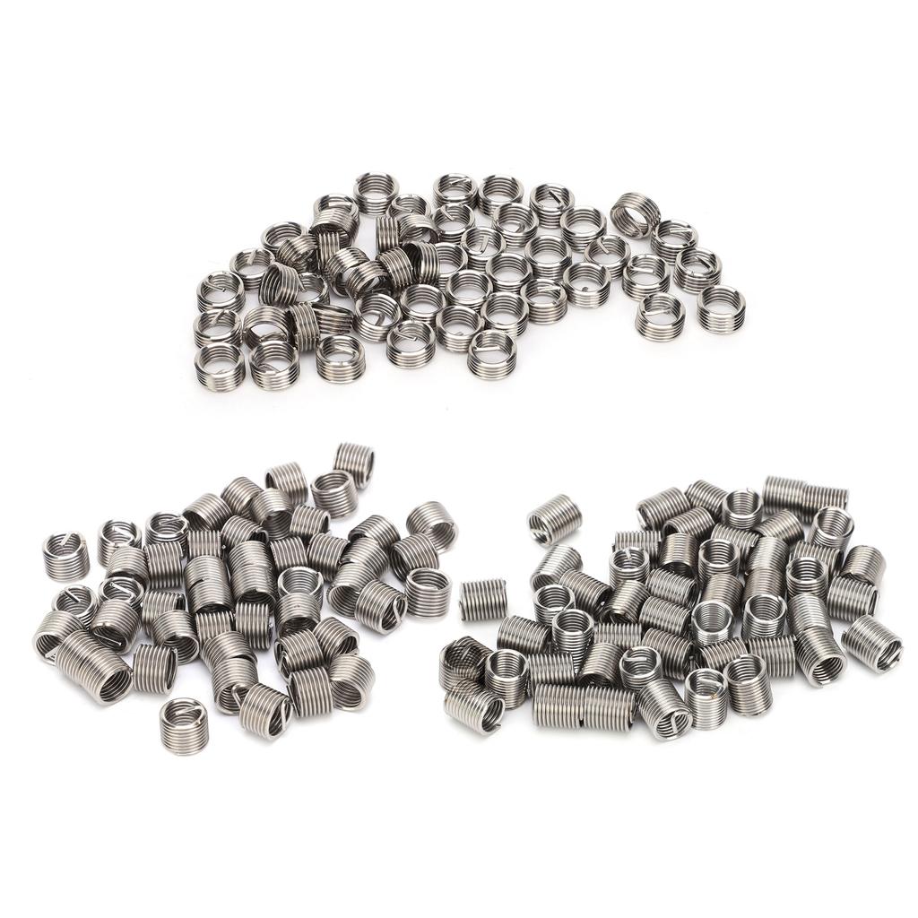 Buy 50Pcs Thread Inserts Male Female Reducing Nut Repair Tool Stainless ...