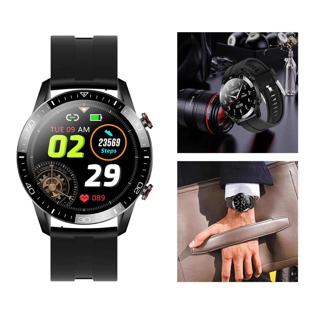 Buy Bluetooth Smart Watch TK28 Heart Rate Sports Fitness Tracker Black ...