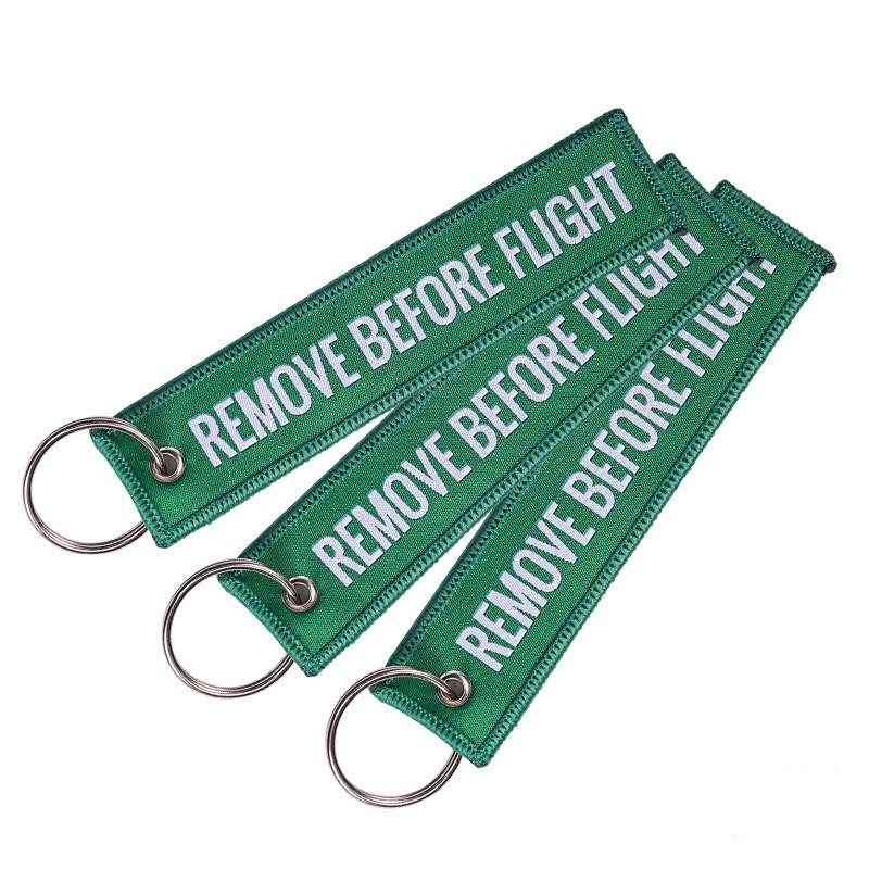 Remove Before Flight Key Fobs Chains Jewelry OEM Key Chains Red ...