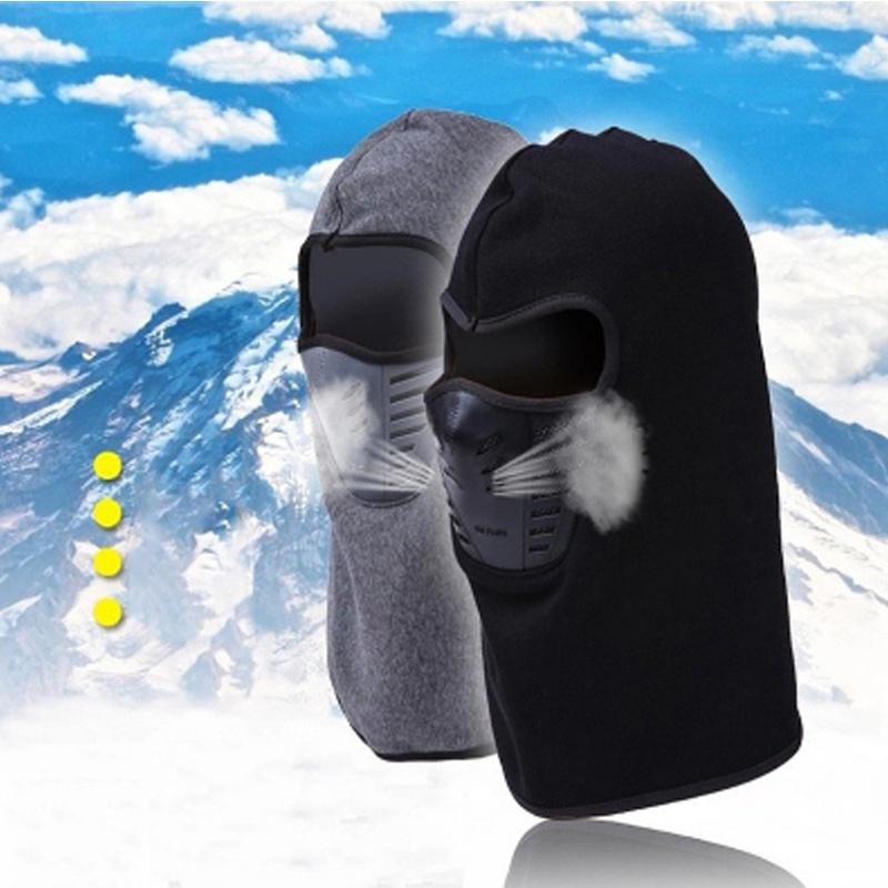 Buy Men Hat Motorcycle Windproof Face Mask Hat Neck Helmet Beanies ...