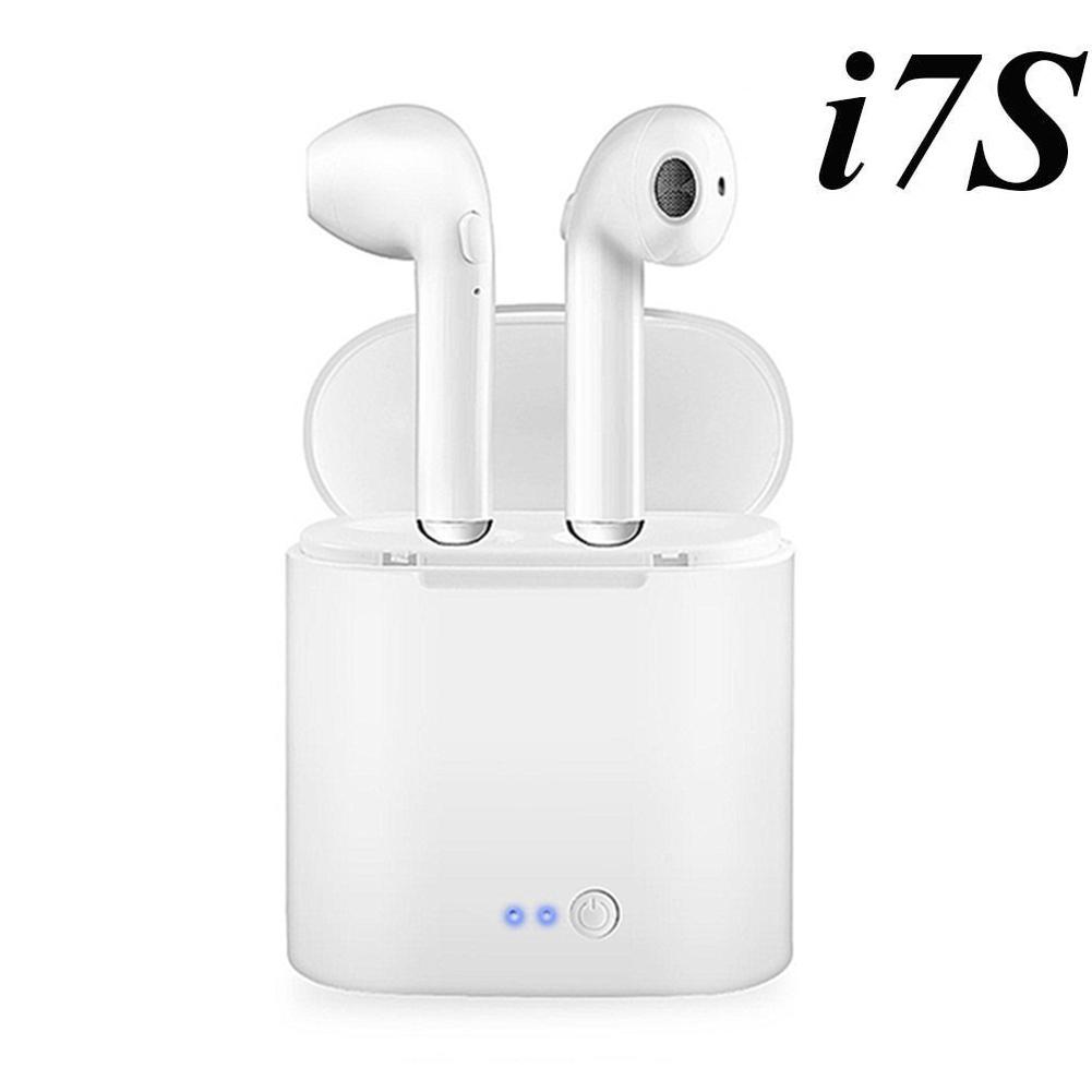 Buy i7S TWS Mini Bluetooth Earphones Wireless Earbuds Headset with ...