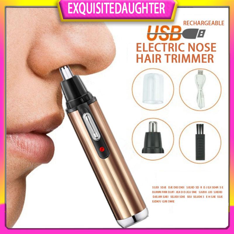 Electric nose hair trimmer men's shaving nose hair device men to shave ...