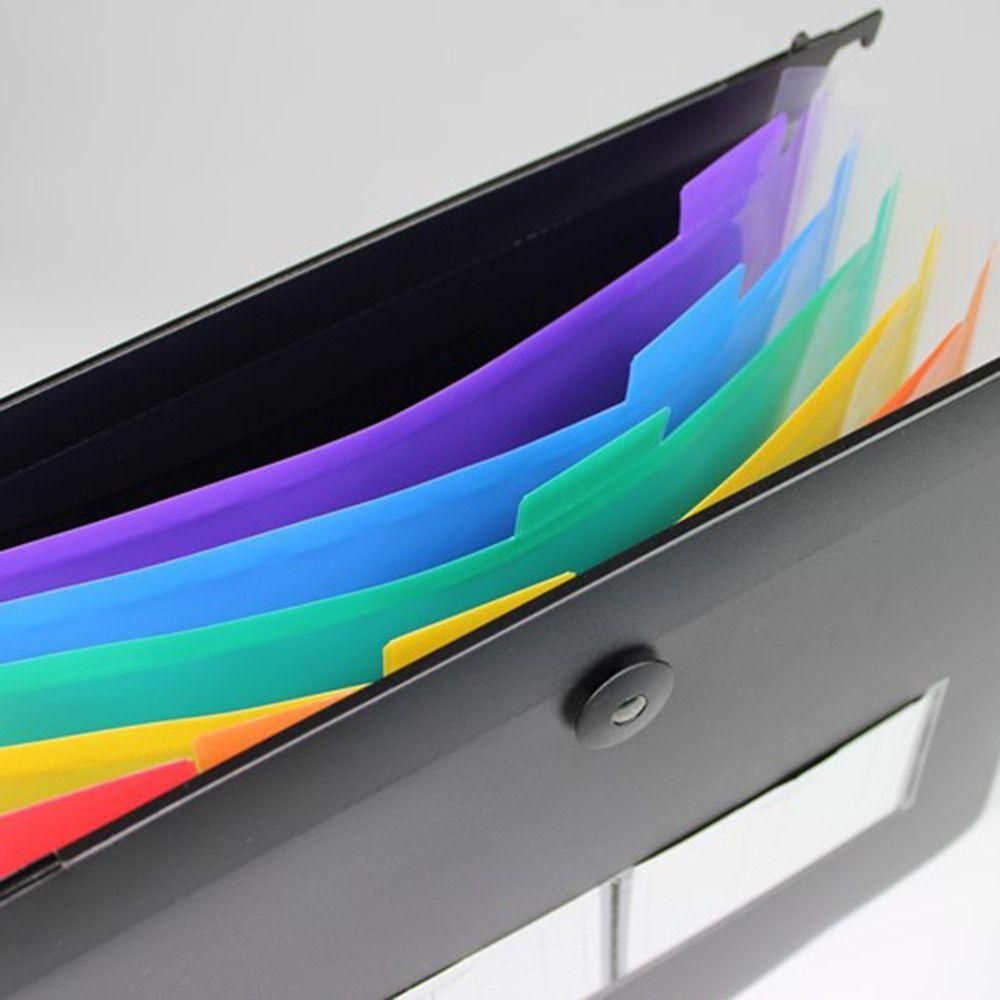 Transparent Envelopes Hanging File Folders Plastic Accordian Organizer ...