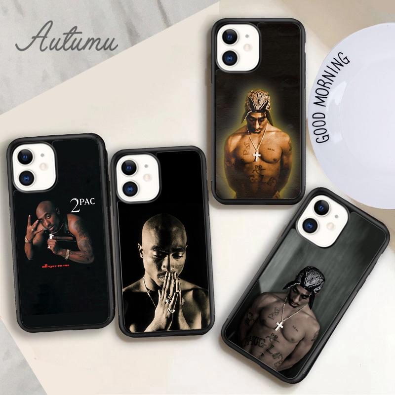 Buy 2pac Tupac Shakur Rap Rapper Phone Case for iPhone 11 12 13 14 Pro ...
