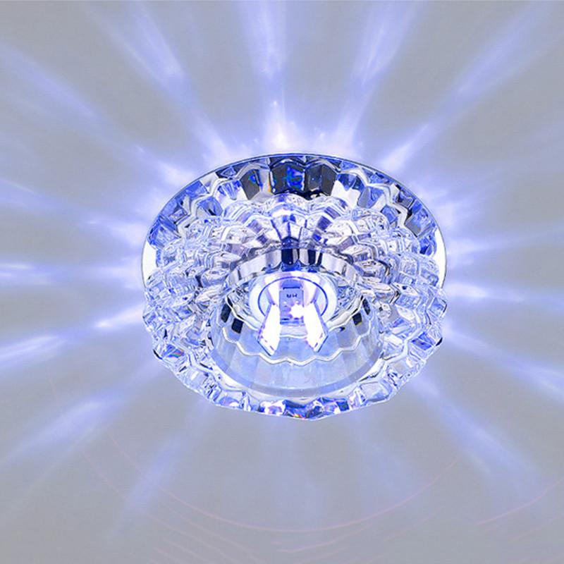 Buy 5W Aisle LED Ceiling Lamps Living Room Ceiling Lights Crystal ...