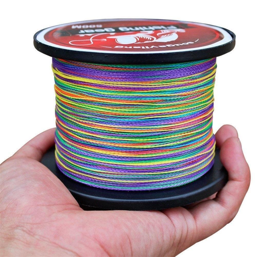 Buy Fishing Lines 12lb-72lb Braided Fishing Line Strong 4 Strands ...