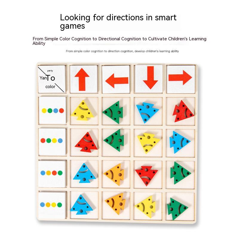 Satın alın Little fish find the direction board game color direction ...