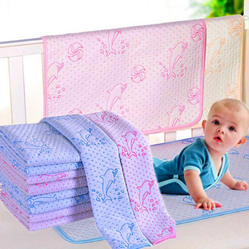 Buy Newborn Changing Mat Cartoon Printed Waterproof Multicolor Portable ...