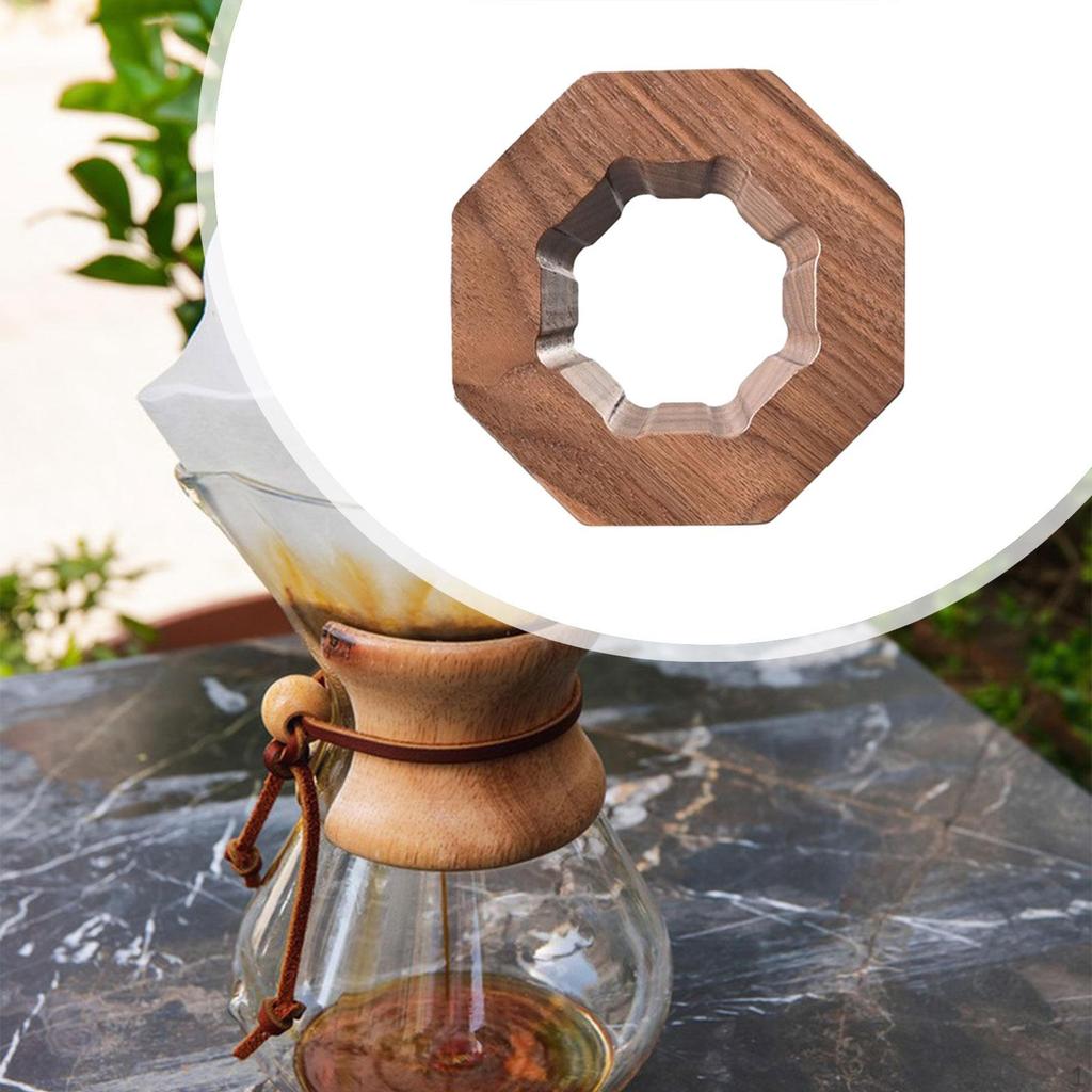 Cheap Origami Filter Cup Rack Walnut Wooden Tray Innovative Portable ...
