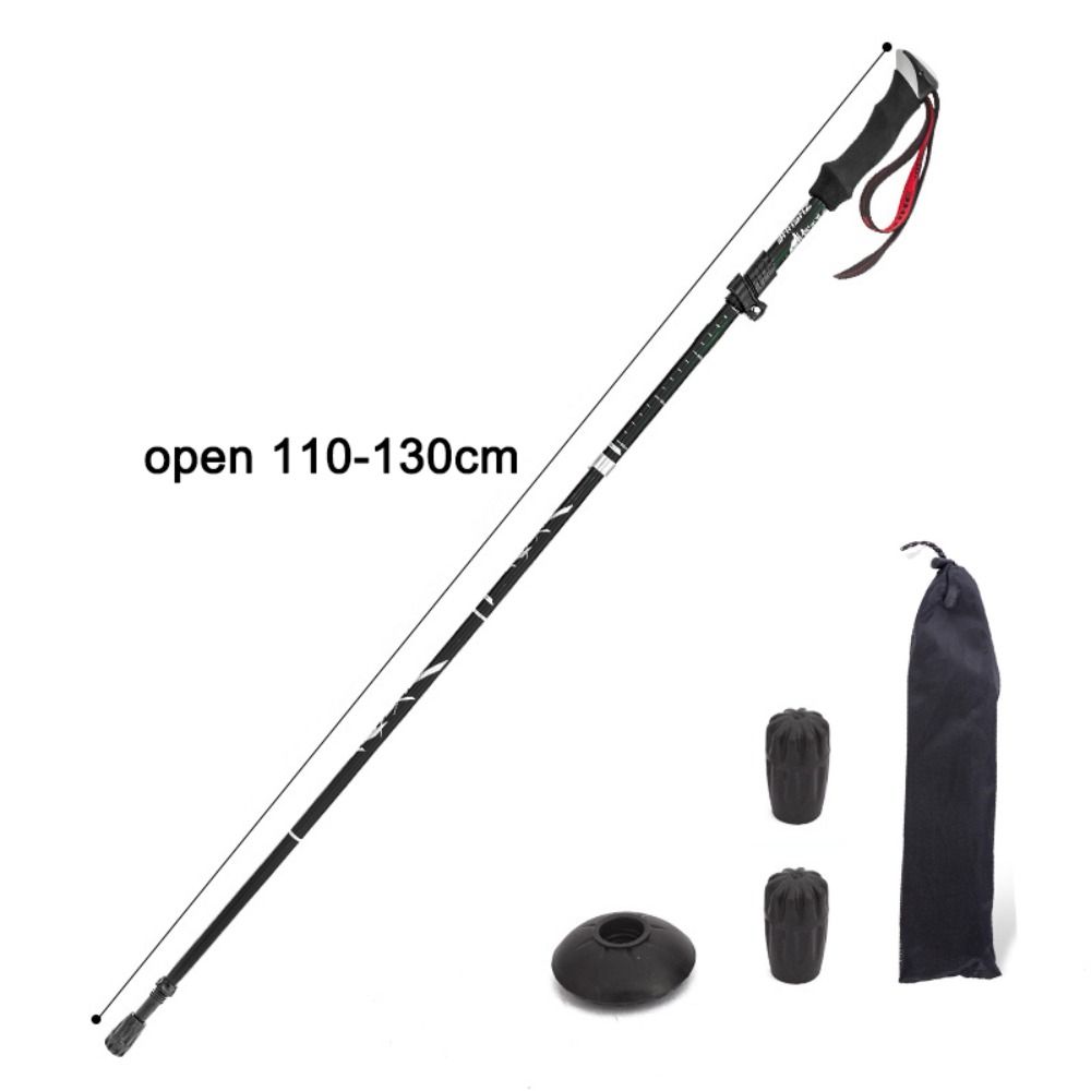 Climbing Cane Folding Alpenstocks Fold Trekking Pole Walking Hiking ...