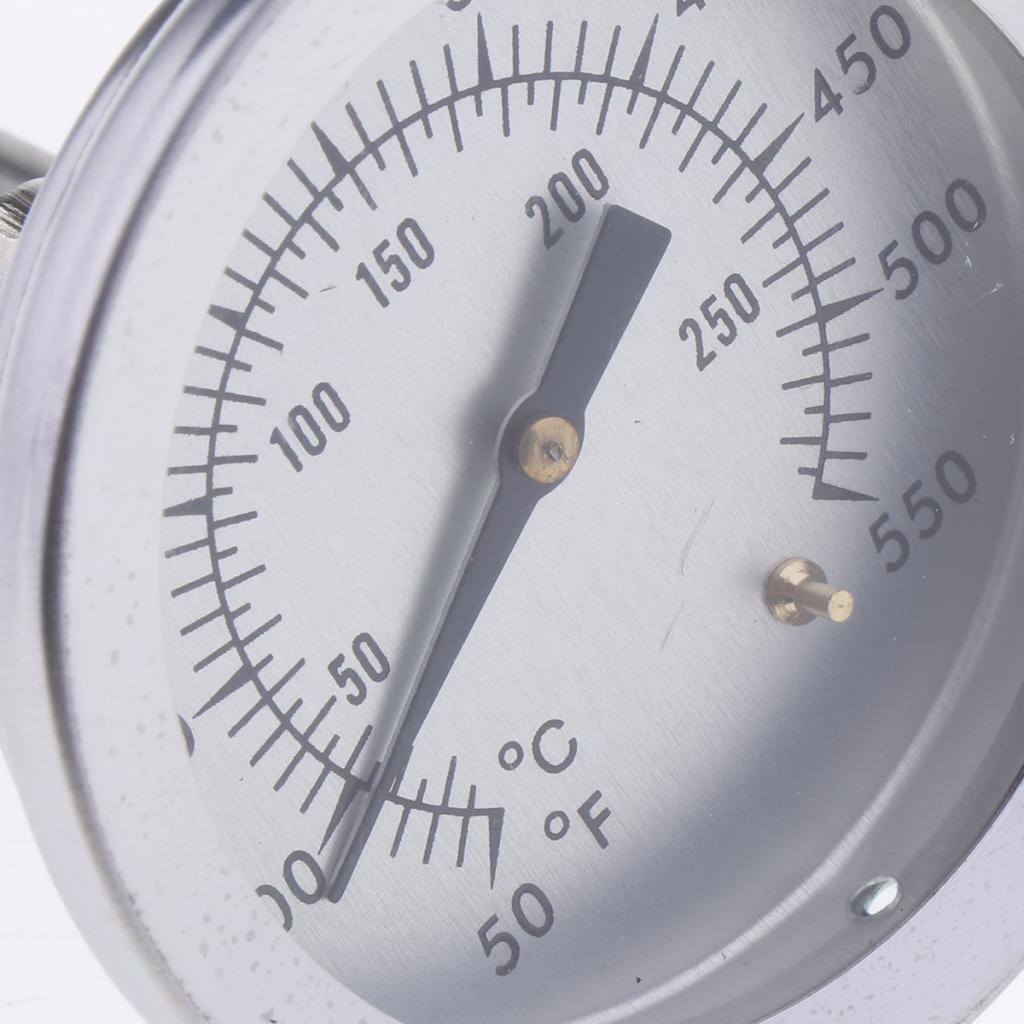 Kaufe Präzise analoge BBQ Ofen Thermometer Gauge Bimetall 50 250 Grad ...