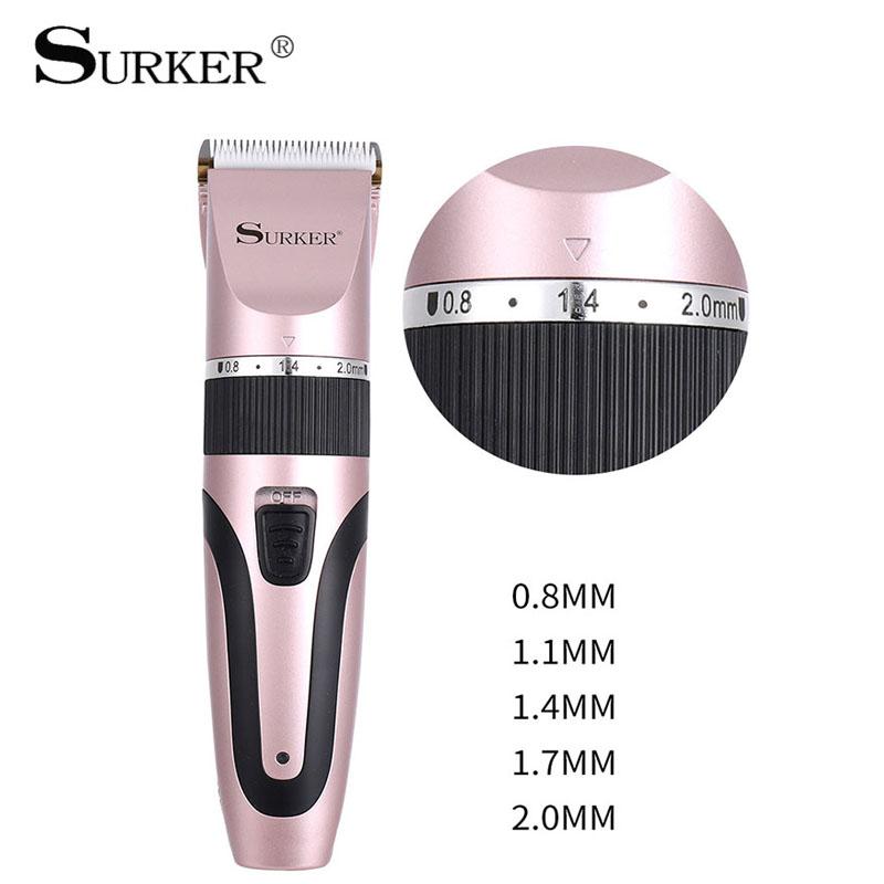 Buy Surker Household Electric Hair Clipper Rechargeable and Plug-in ...